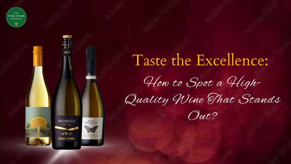 Taste the Excellence: How to Spot a High-Quality Wine That Stands Out?