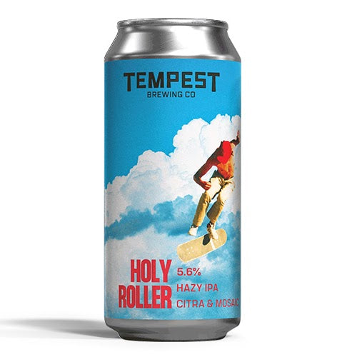 Tempest Brewing Co, Holy Roller Hazy IPA 440ml Can