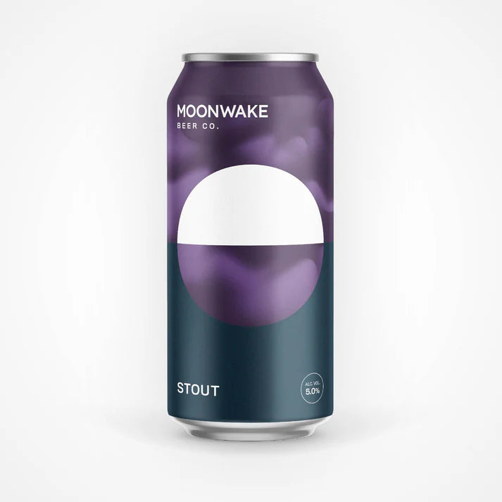 Moonwake Beer Co, Stout Dry Stout, 440ml Can