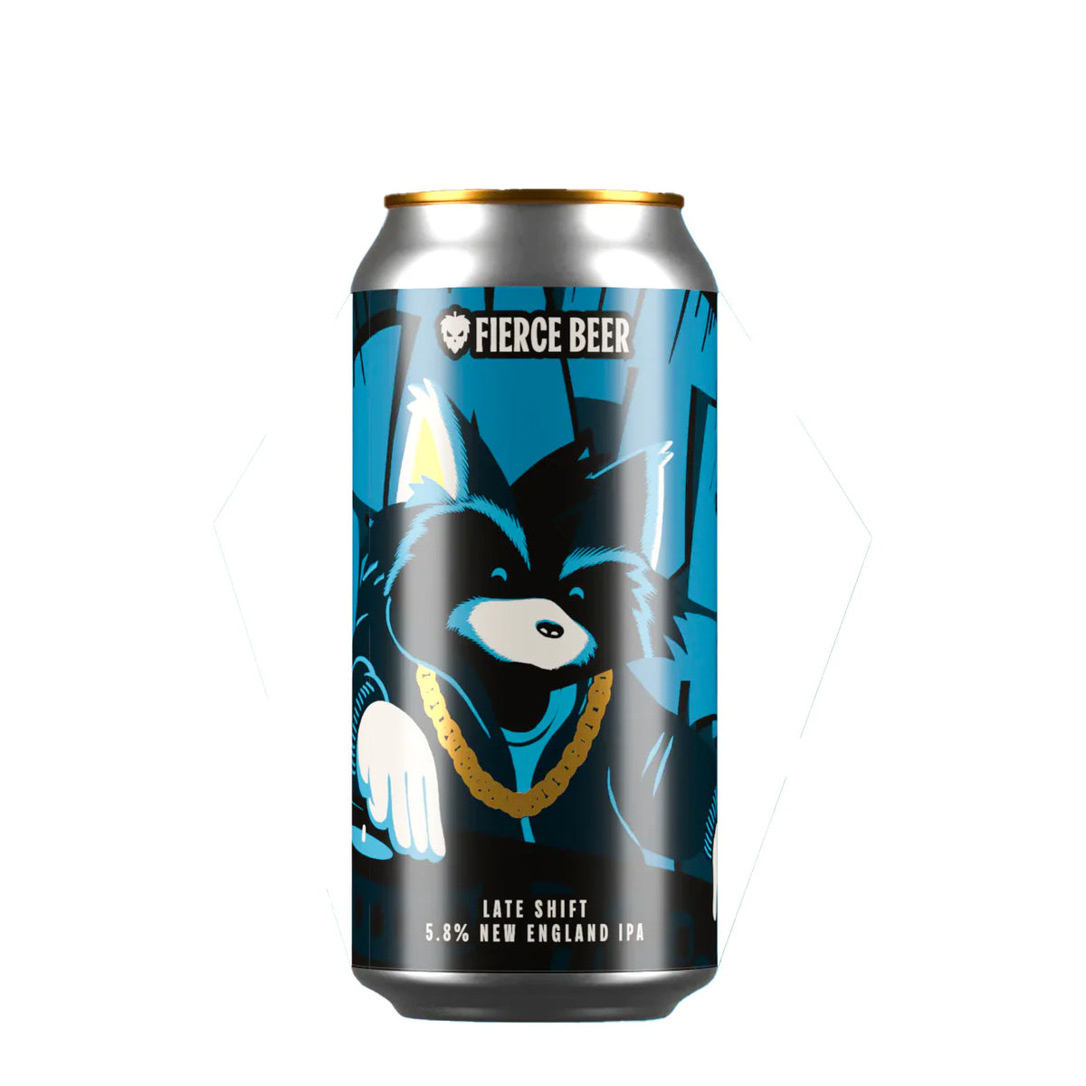 Fierce Beer Late Shift New England IPA 440ml Can